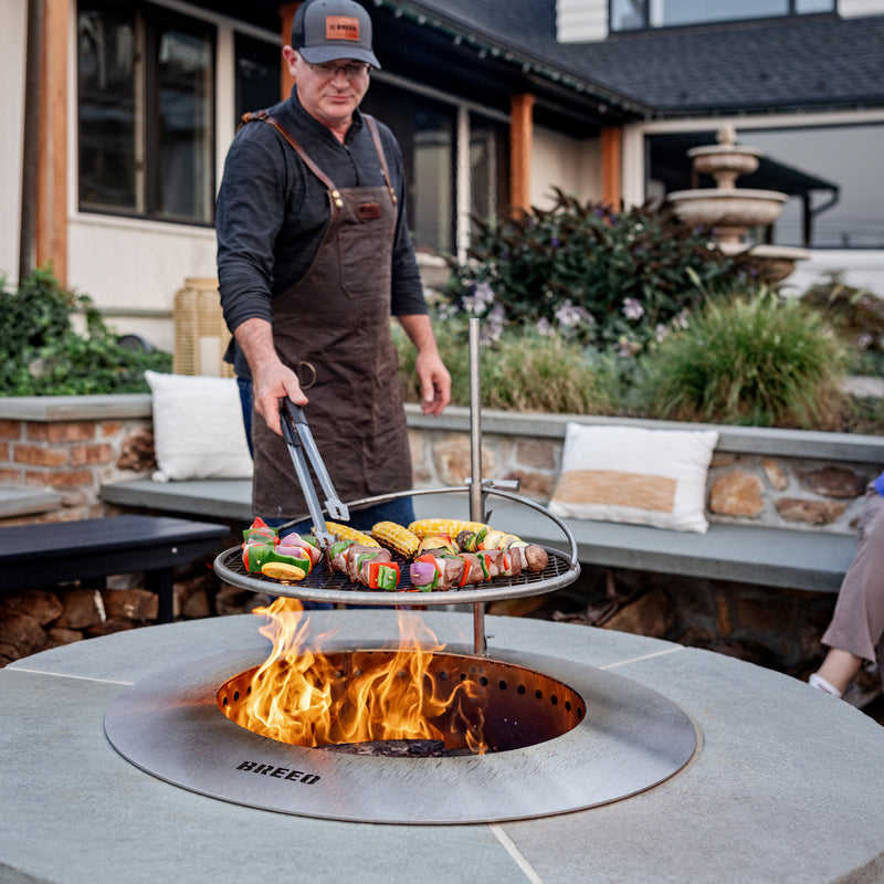 Breeo Zentro Stainless Steel Smokeless Fire Pit Insert