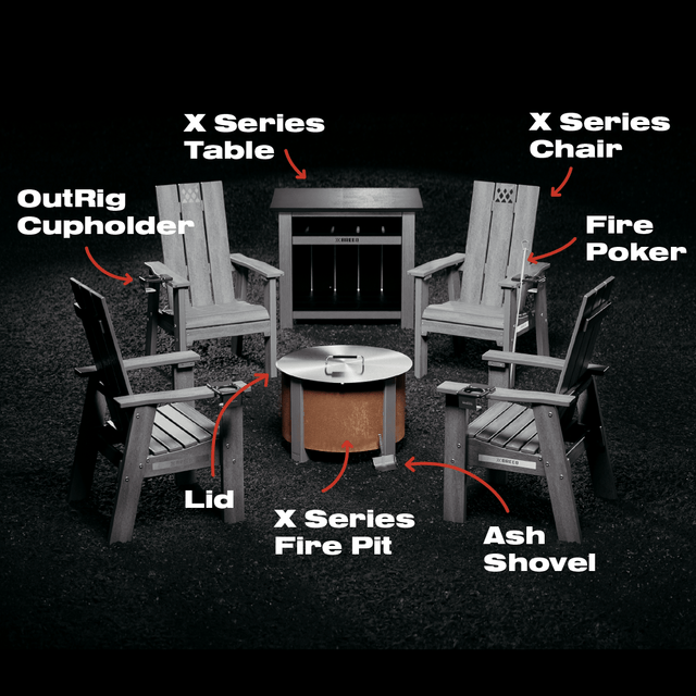 X Series Total Patio Fire Pit Set – Breeo