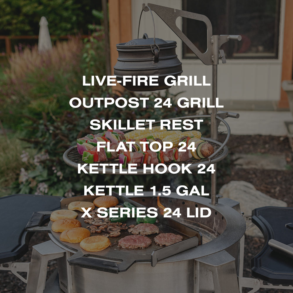 Live-Fire Grill Firemaster Bundle