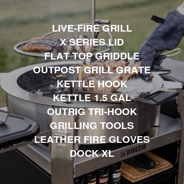 Live-Fire Grill Firemaster Bundle – Breeo