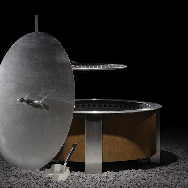 Breeo X Series 30 Smokeless Fire Pit with Outpost Grill